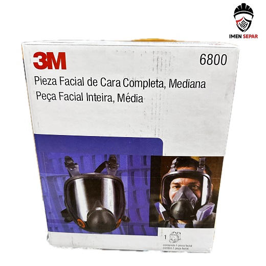 ماسک شیمیایی تمام صورت 3M مدل 6800