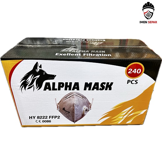 ماسک 7لایه FFP3 N99 کربن اکتیو- آلفا ماسک