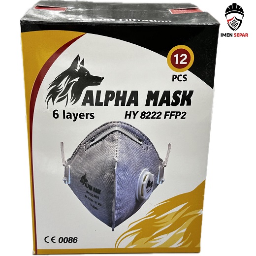 ماسک 7لایه FFP3 N99 کربن اکتیو- آلفا ماسک