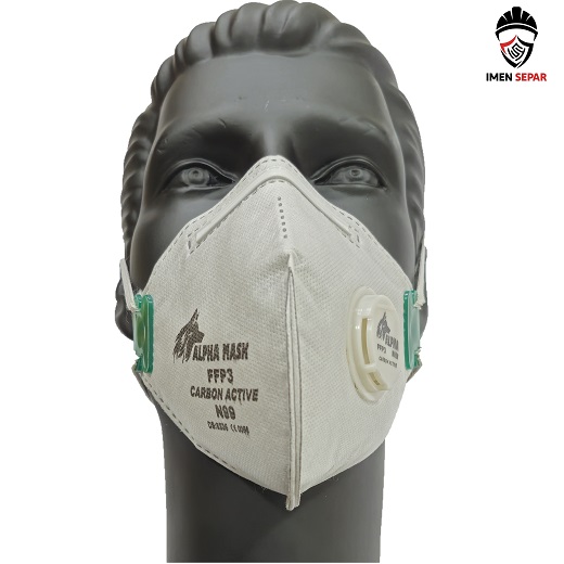 ماسک 7لایه FFP3 N99 کربن اکتیو- آلفا ماسک
